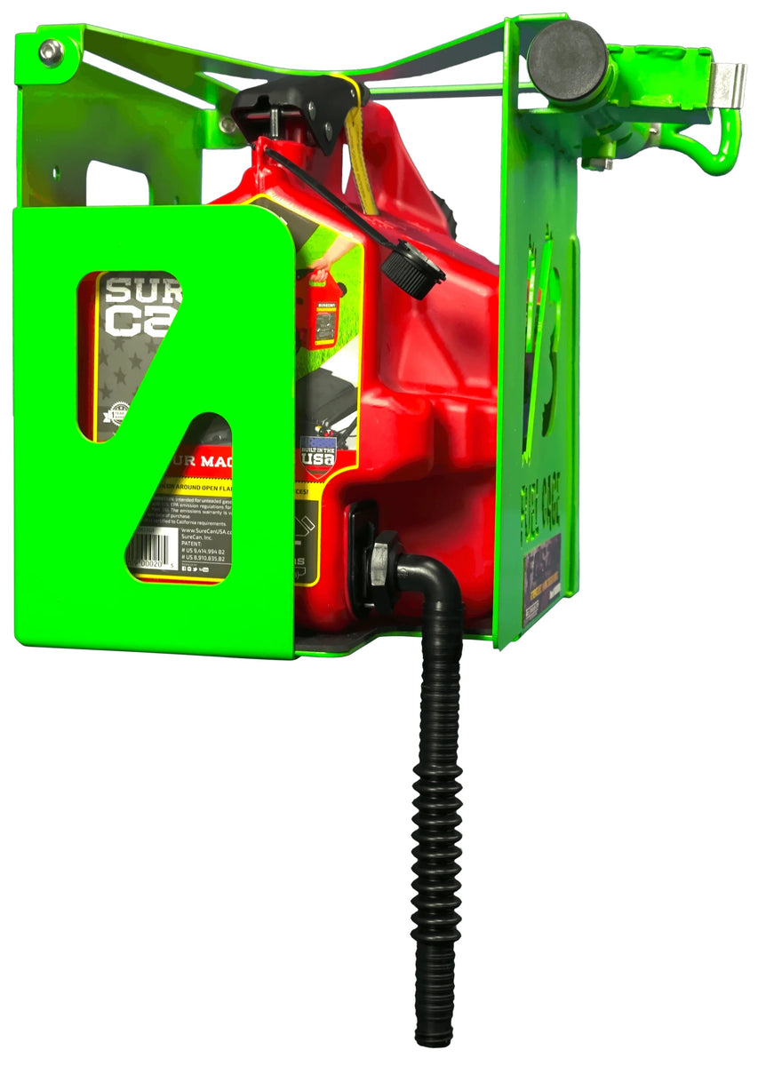 FCL100 5 Gal. Fuel Cage Lockable Gas Can Rack for Open and Enclosed Tr ...