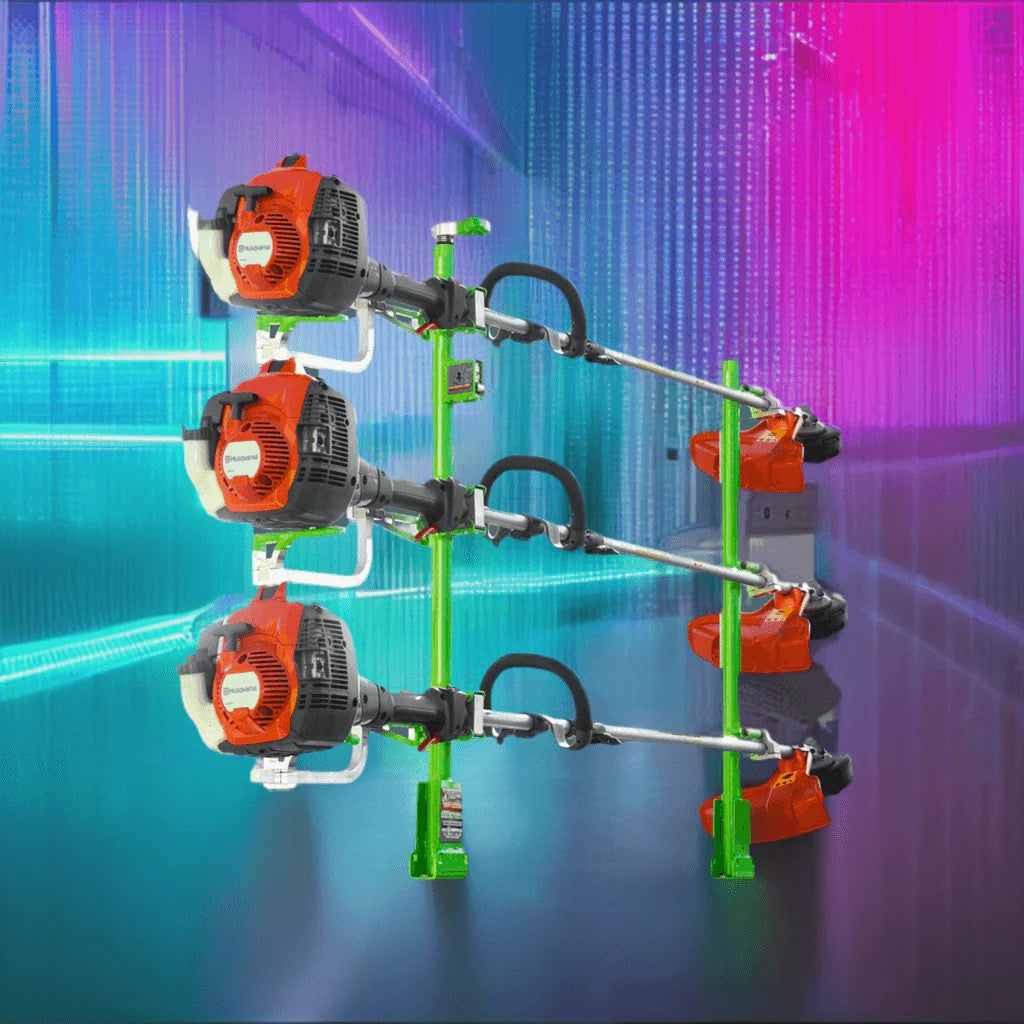 XB103-Xtreme Pro Series Three Position Trimmer Rack for Open/Enclosed ...