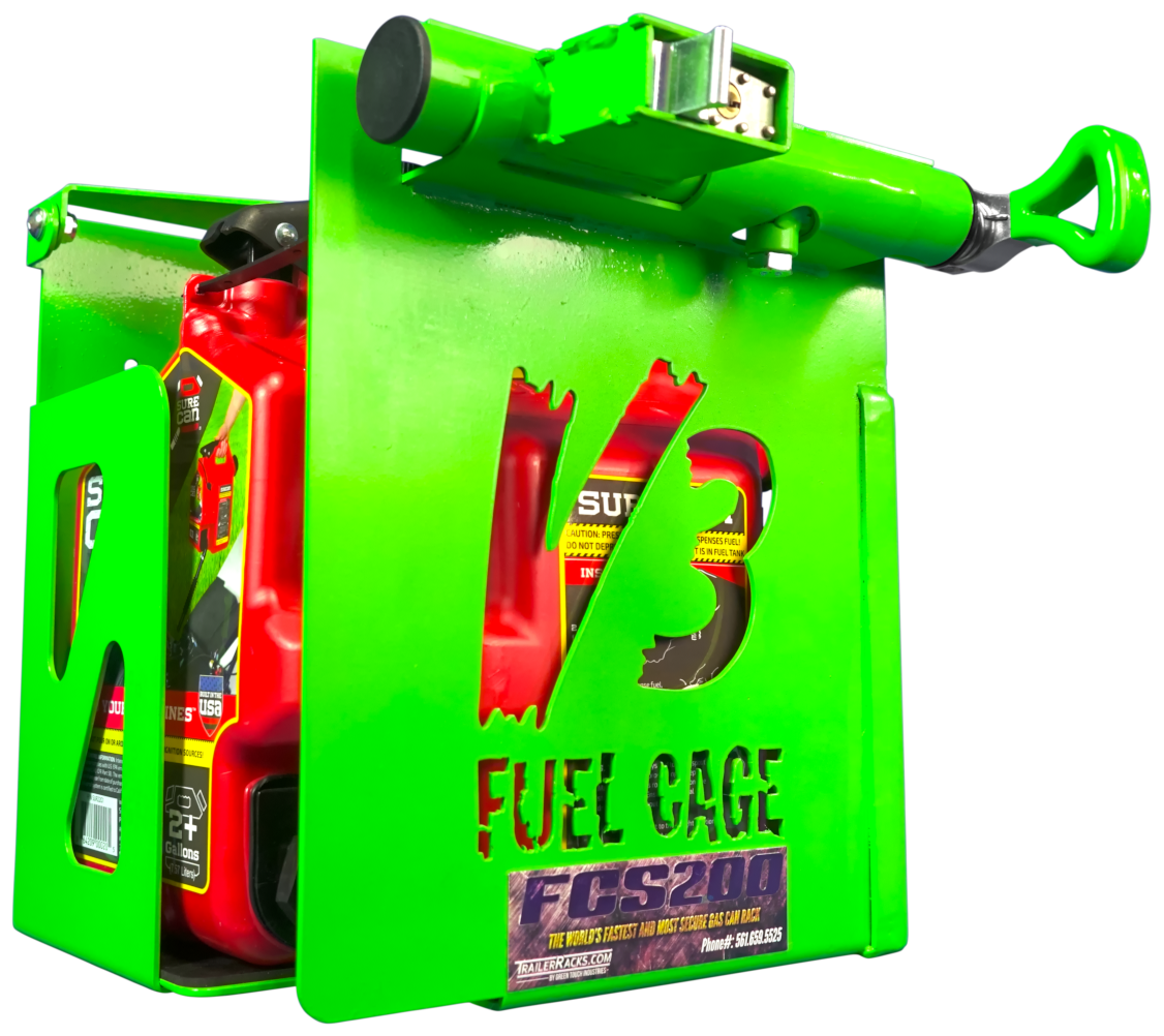 FCS200-2.5 Gal. Fuel Cage Lockable Gas Can Rack for Open and Enclosed ...